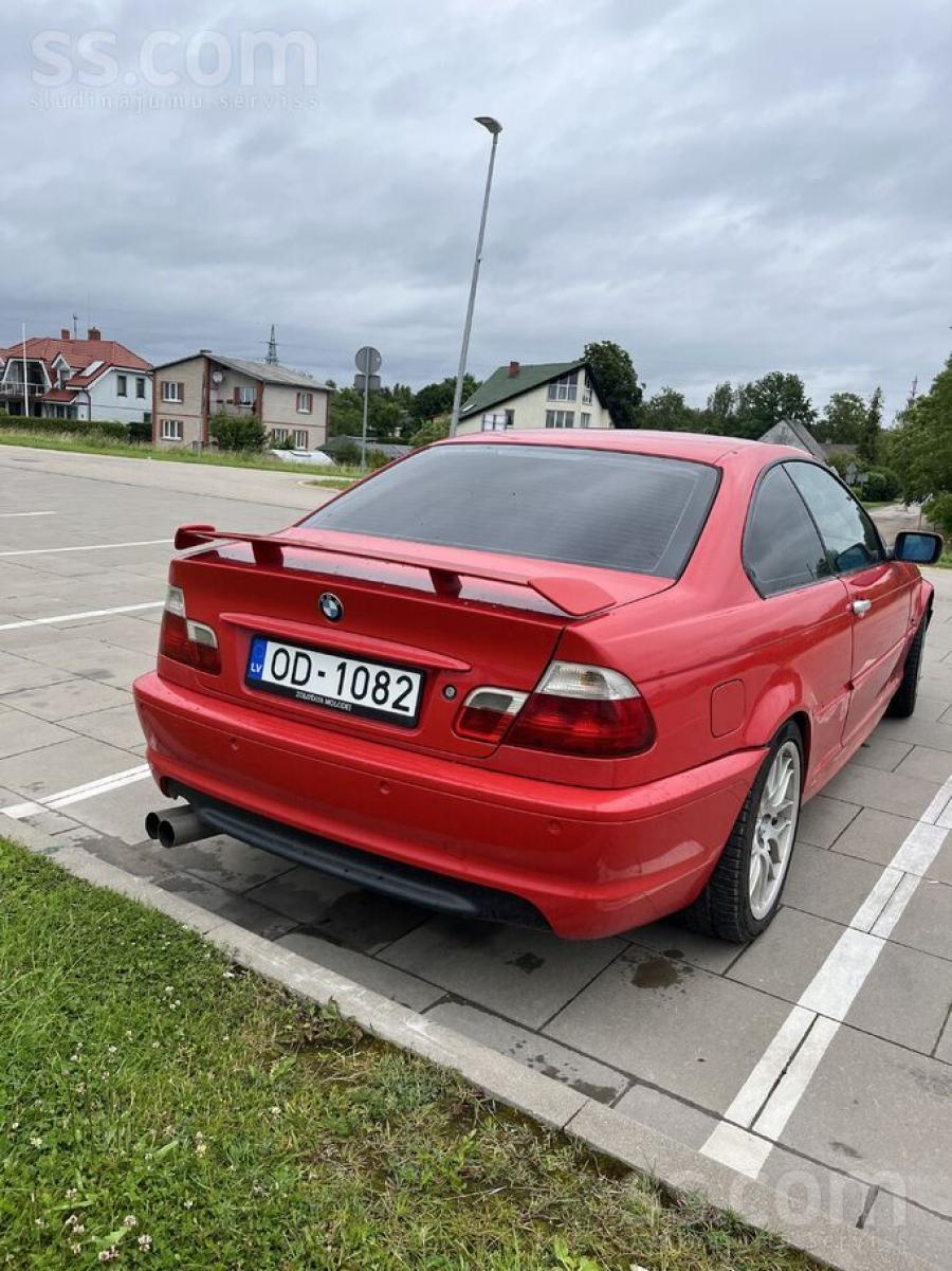 Sarkans BMW 320 1999 Ogre, ar dzinēja tilpumu 2.00 L un nobraukumu 288 tūkst. km par 3300 €, foto 2 vietnē AUTOMOTO.COM.LV