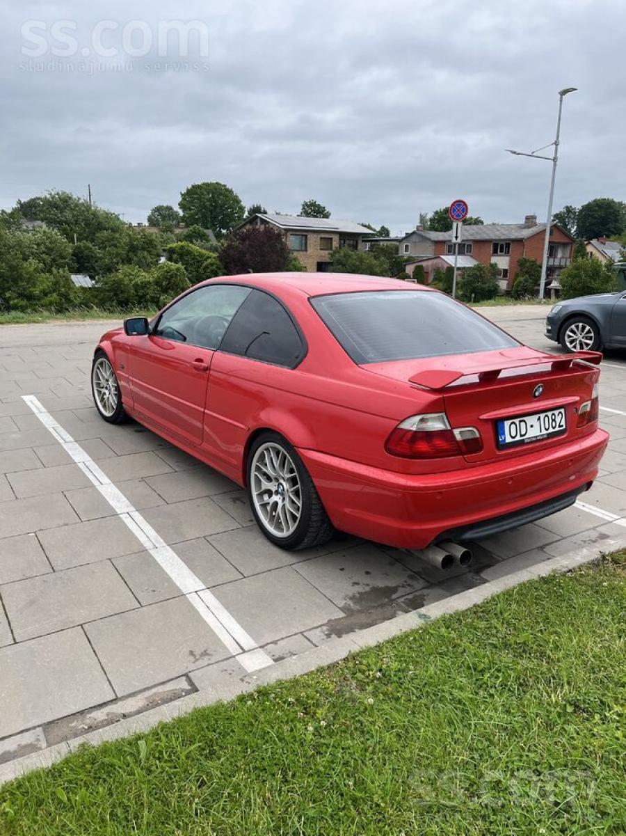 Sarkans BMW 320 1999 Ogre, ar dzinēja tilpumu 2.00 L un nobraukumu 288 tūkst. km par 3300 €, foto 3 vietnē AUTOMOTO.COM.LV