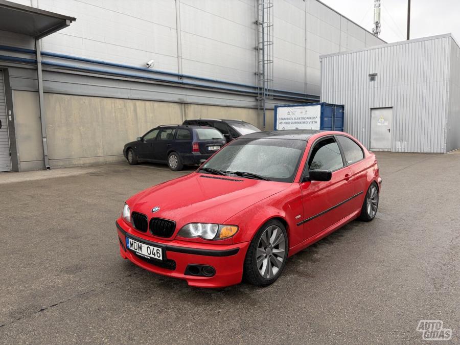 Red BMW 320 2004 in Klaipeda, with an engine capacity of 2.00 L and mileage of 287 thousand km for 1350 €, photo 1 on AUTOMOTO.COM.LV