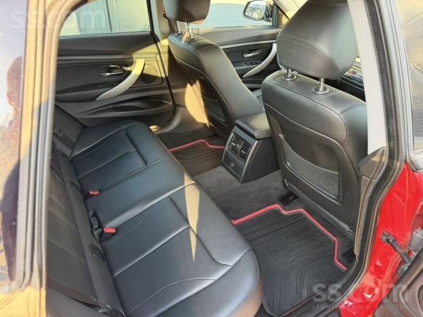 Red BMW 320 2014 in Jelgava, with an engine capacity of 2.00 L and mileage of 315 thousand km for 12100 €, photo 10 on AUTOMOTO.COM.LV