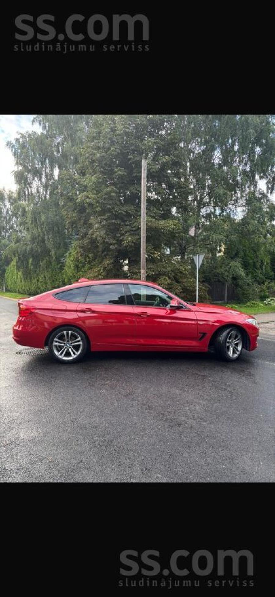 Red BMW 320 2015 in Riga, with an engine capacity of 2.00 L and mileage of 262 thousand km for 14200 €, photo 3 on AUTOMOTO.COM.LV