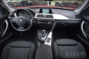 Red BMW 320 2017 in Riga, with an engine capacity of 2.00 L and mileage of 130 thousand km for 17500 €, photo 4 on AUTOMOTO.COM.LV