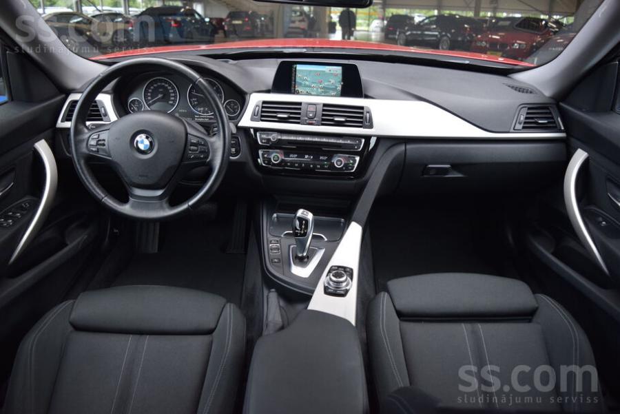 Red BMW 320 2017 in Riga, with an engine capacity of 2.00 L and mileage of 130 thousand km for 17500 €, photo 4 on AUTOMOTO.COM.LV