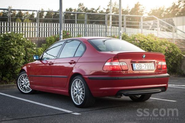 Sarkans BMW 320 2002 Rīga, ar dzinēja tilpumu 2.00 L un nobraukumu 344 tūkst. km par 3950 €, foto 2 vietnē AUTOMOTO.COM.LV