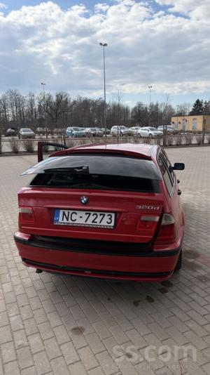 Sarkans BMW 320 2003 Liepāja, ar dzinēja tilpumu 2.00 L un nobraukumu 404 tūkst. km par 2900 €, foto 5 vietnē AUTOMOTO.COM.LV