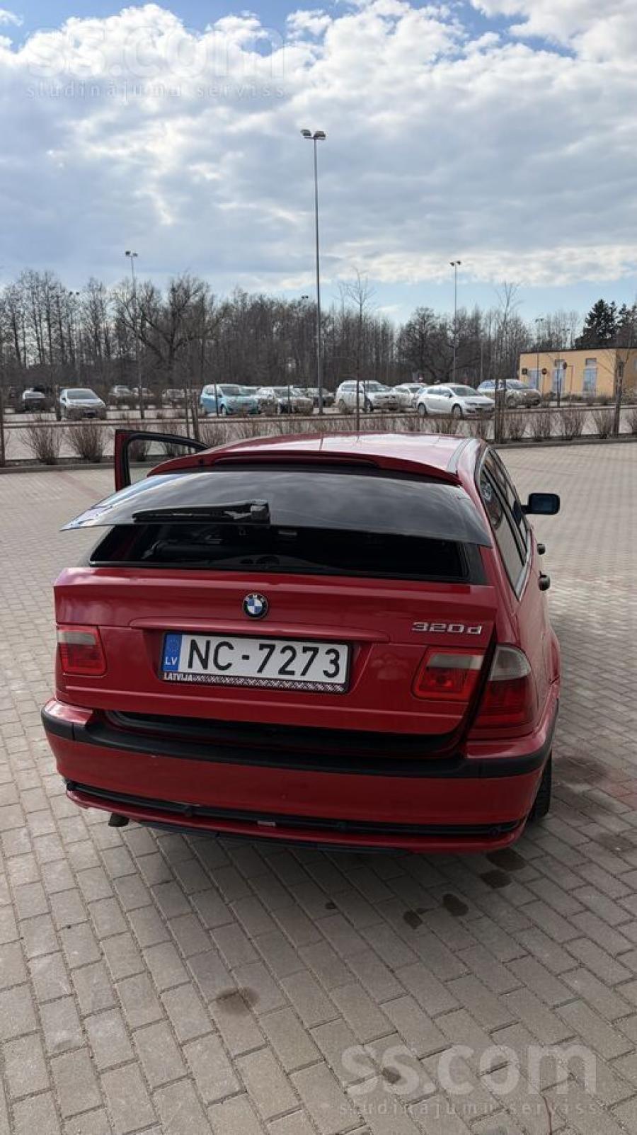 Sarkans BMW 320 2003 Liepāja, ar dzinēja tilpumu 2.00 L un nobraukumu 404 tūkst. km par 2900 €, foto 5 vietnē AUTOMOTO.COM.LV