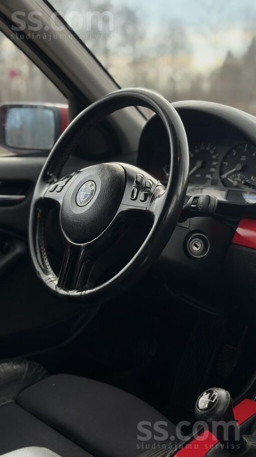 Sarkans BMW 320 2003 Liepāja, ar dzinēja tilpumu 2.00 L un nobraukumu 404 tūkst. km par 2900 €, foto 7 vietnē AUTOMOTO.COM.LV