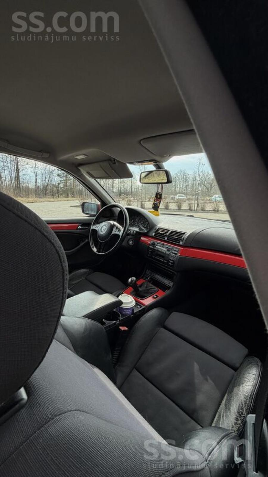 Sarkans BMW 320 2003 Liepāja, ar dzinēja tilpumu 2.00 L un nobraukumu 404 tūkst. km par 2900 €, foto 9 vietnē AUTOMOTO.COM.LV