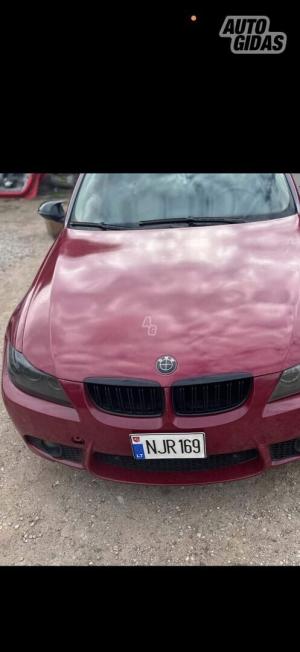 Red BMW 320 2005 in Alytus, with an engine capacity of 2.00 L and mileage of 490 thousand km for 2600 €, photo 6 on AUTOMOTO.COM.LV