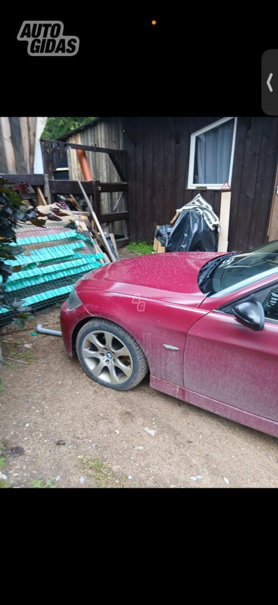 Red BMW 320 2005 in Alytus, with an engine capacity of 2.00 L and mileage of 490 thousand km for 2600 €, photo 11 on AUTOMOTO.COM.LV