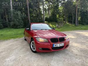 Red BMW 320 2008 in Riga, with an engine capacity of 2.00 L and mileage of 209 thousand km for 4300 €, photo 4 on AUTOMOTO.COM.LV