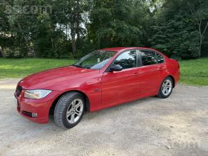 Red BMW 320 2008 in Riga, with an engine capacity of 2.00 L and mileage of 209 thousand km for 4300 €, photo 5 on AUTOMOTO.COM.LV