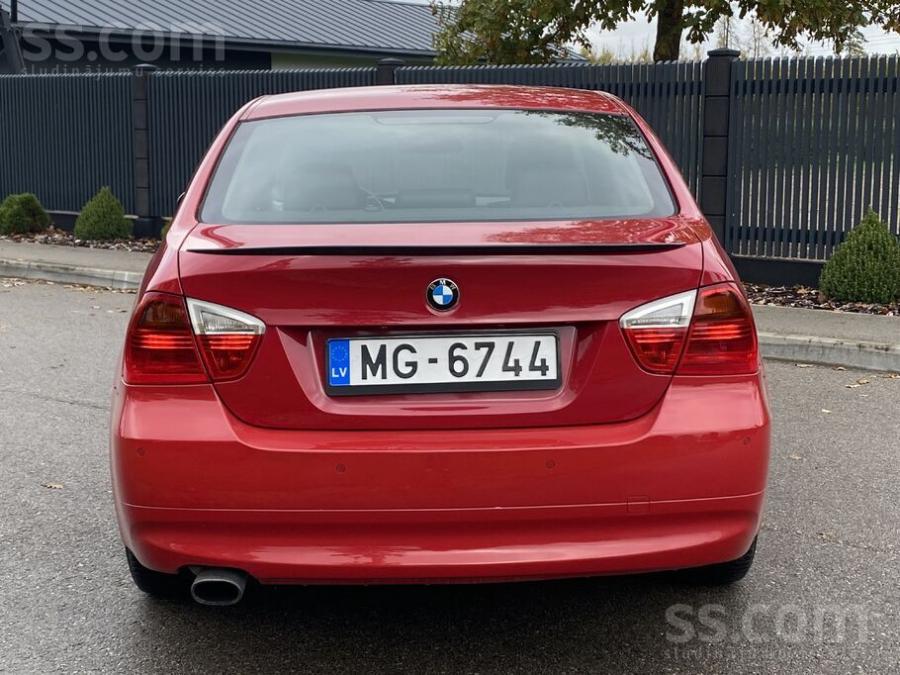 Sarkans BMW 320 2008 Rīga, ar dzinēja tilpumu 2.00 L un nobraukumu 209 tūkst. km par 3150 €, foto 6 vietnē AUTOMOTO.COM.LV