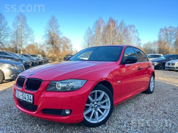 Red BMW 320 2009 in Kuldiga, with an engine capacity of 2.00 L and mileage of 330 thousand km for 5990 €, photo 2 on AUTOMOTO.COM.LV