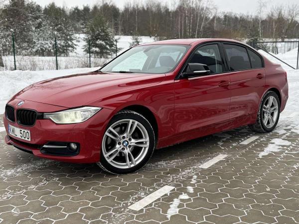 Red BMW 320 2012 in Vilnius, with an engine capacity of 2.00 L and mileage of 246 thousand km for 9990 €, photo 2 on AUTOMOTO.COM.LV