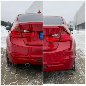 Red BMW 320 2012 in Vilnius, with an engine capacity of 2.00 L and mileage of 246 thousand km for 9990 €, photo 11 on AUTOMOTO.COM.LV