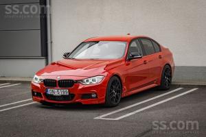 Red BMW 320 2012 in Riga, with an engine capacity of 2.00 L and mileage of 283 thousand km for 12950 €, photo  on AUTOMOTO.COM.LV
