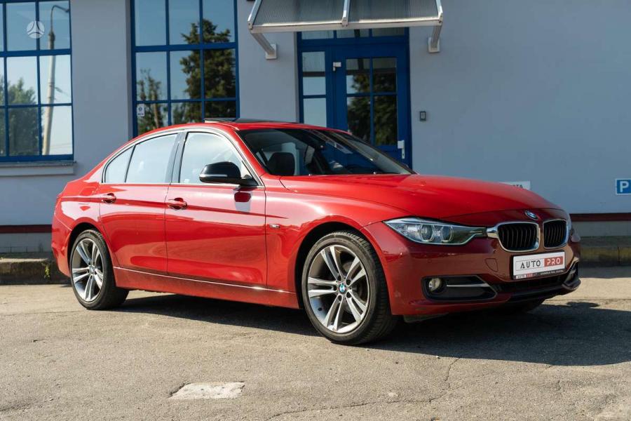 Sarkans BMW 320 2012 Viļņa, ar dzinēja tilpumu 2.00 L un nobraukumu 155 tūkst. km par 10990 €, foto 1 vietnē AUTOMOTO.COM.LV