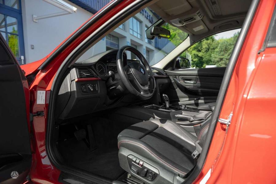 Sarkans BMW 320 2012 Viļņa, ar dzinēja tilpumu 2.00 L un nobraukumu 155 tūkst. km par 10990 €, foto 4 vietnē AUTOMOTO.COM.LV