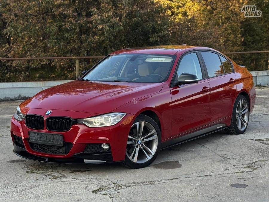 Red BMW 320 2014 in Vilnius, with an engine capacity of 2.00 L and mileage of 131 thousand km for 10900 €, photo 1 on AUTOMOTO.COM.LV
