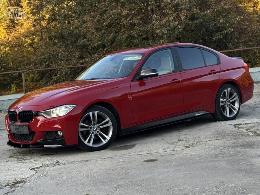 Red BMW 320 2014 in Vilnius, with an engine capacity of 2.00 L and mileage of 131 thousand km for 10900 €, photo 15 on AUTOMOTO.COM.LV