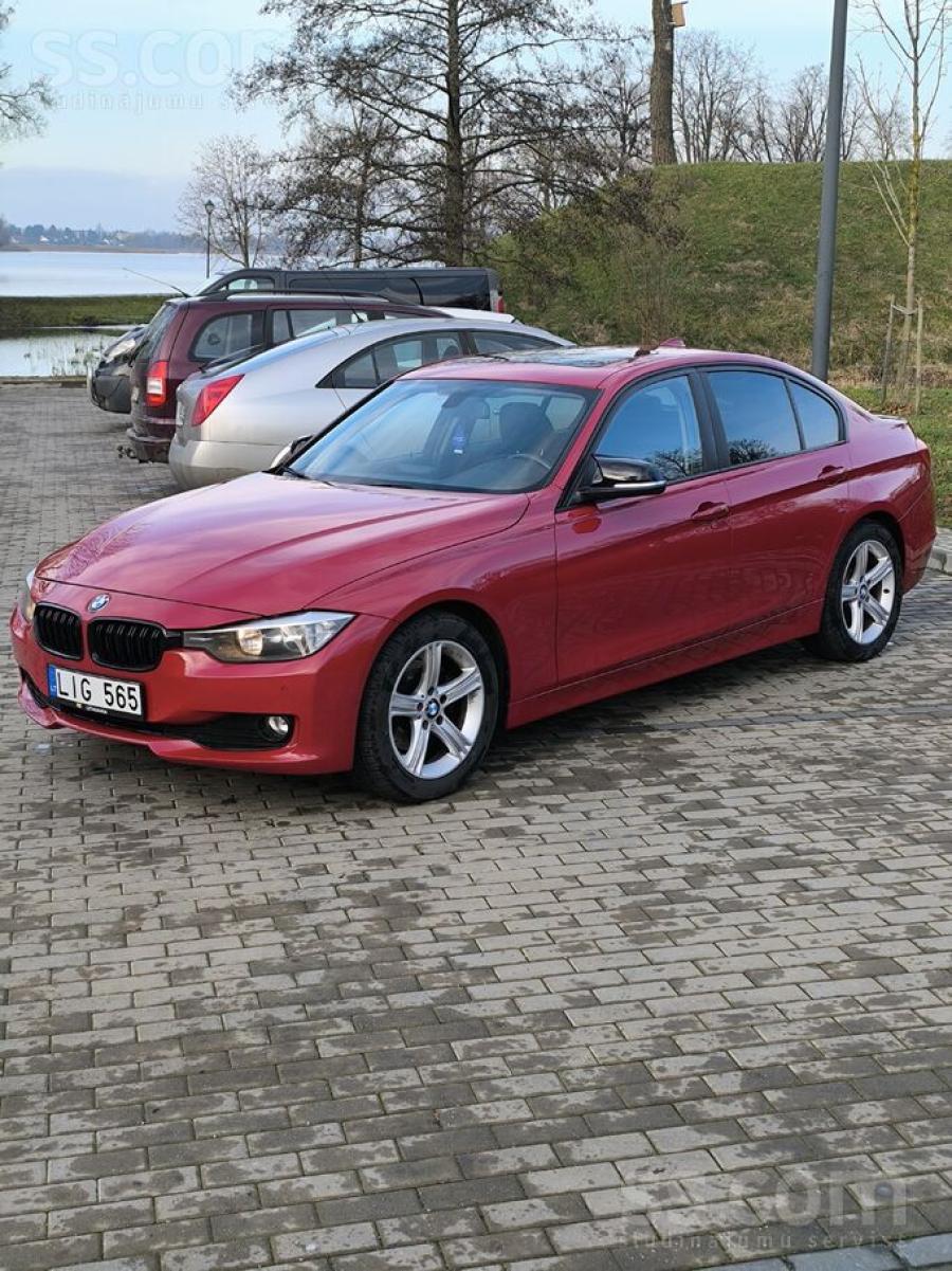 Sarkans BMW 320 2015 Panevēža, ar dzinēja tilpumu 2.00 L un nobraukumu 198 tūkst. km par 7200 €, foto 2 vietnē AUTOMOTO.COM.LV
