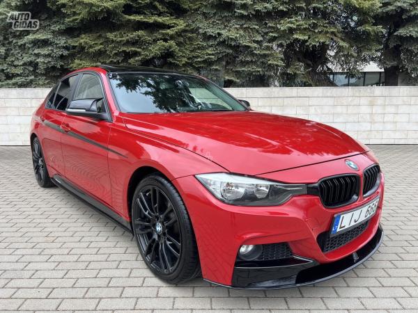 Red BMW 320 2016 in Vilnius, with an engine capacity of 2.00 L and mileage of 119 thousand km for 12300 €, photo 3 on AUTOMOTO.COM.LV