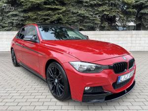 Red BMW 320 2016 in Vilnius, with an engine capacity of 2.00 L and mileage of 119 thousand km for 12300 €, photo 4 on AUTOMOTO.COM.LV