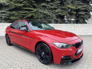 Red BMW 320 2016 in Vilnius, with an engine capacity of 2.00 L and mileage of 119 thousand km for 12300 €, photo 5 on AUTOMOTO.COM.LV