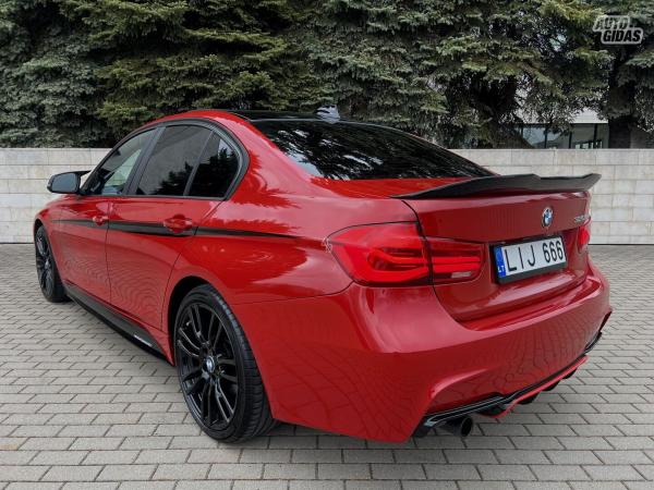 Red BMW 320 2016 in Vilnius, with an engine capacity of 2.00 L and mileage of 119 thousand km for 12300 €, photo 6 on AUTOMOTO.COM.LV