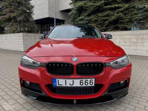 Red BMW 320 2016 in Vilnius, with an engine capacity of 2.00 L and mileage of 119 thousand km for 12300 €, photo 22 on AUTOMOTO.COM.LV