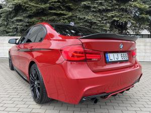 Red BMW 320 2016 in Vilnius, with an engine capacity of 2.00 L and mileage of 119 thousand km for 12300 €, photo 23 on AUTOMOTO.COM.LV