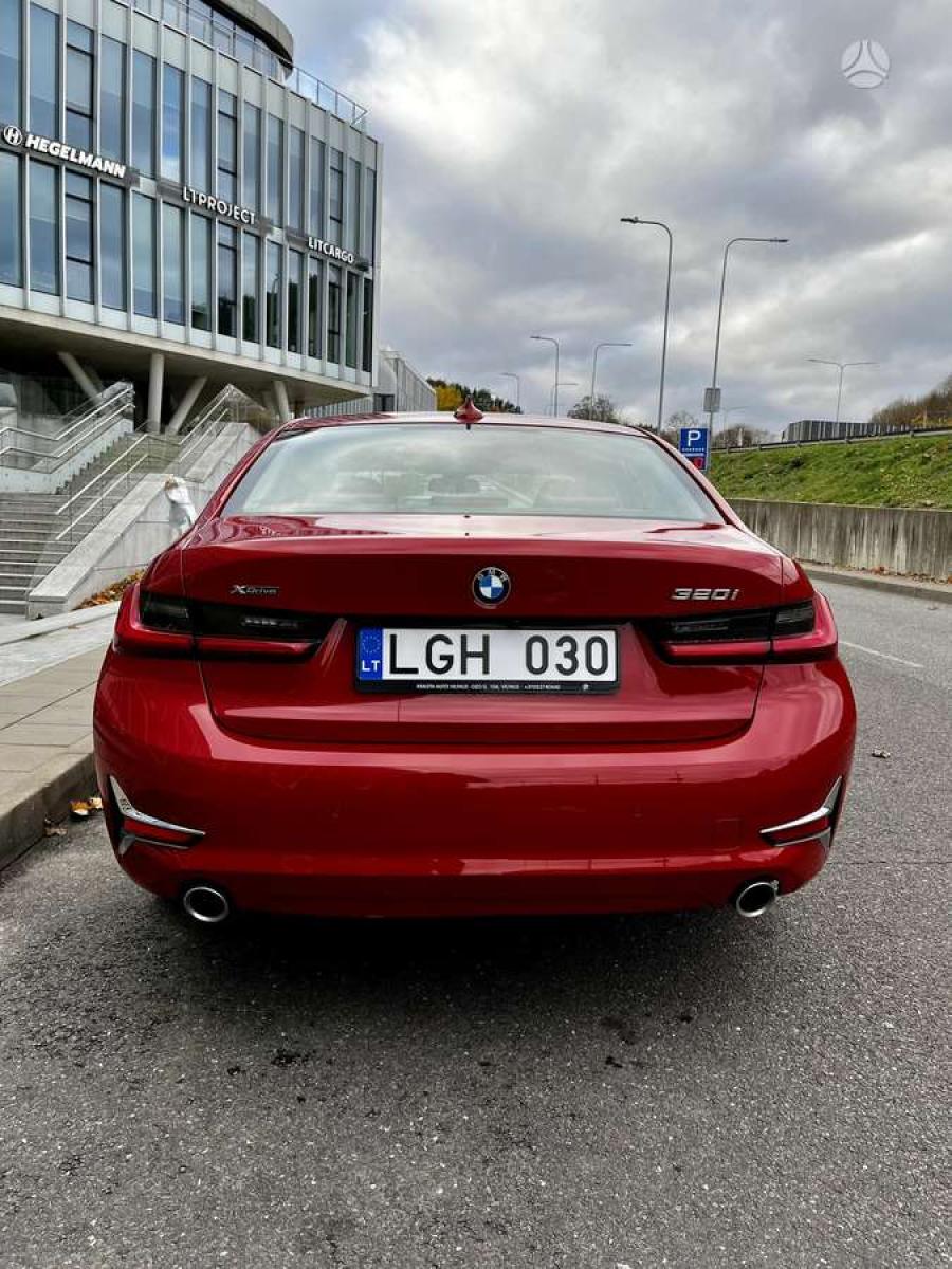 Sarkans BMW 320 2019 Viļņa, ar dzinēja tilpumu 2.00 L un nobraukumu 85 tūkst. km par 26500 €, foto 6 vietnē AUTOMOTO.COM.LV