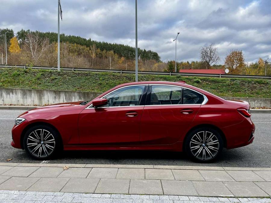 Sarkans BMW 320 2019 Viļņa, ar dzinēja tilpumu 2.00 L un nobraukumu 85 tūkst. km par 26500 €, foto 8 vietnē AUTOMOTO.COM.LV