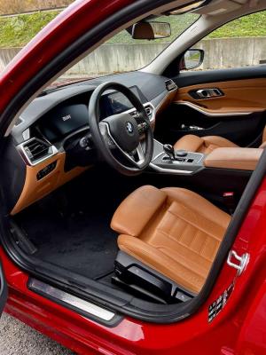 Sarkans BMW 320 2019 Viļņa, ar dzinēja tilpumu 2.00 L un nobraukumu 85 tūkst. km par 26500 €, foto 12 vietnē AUTOMOTO.COM.LV