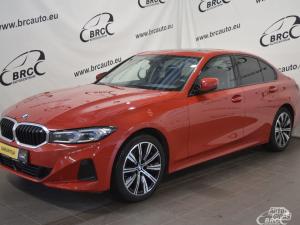 Sarkans BMW 320 2023 Rīga, ar dzinēja tilpumu 2.00 L un nobraukumu 38 tūkst. km par 32500 €, foto  vietnē AUTOMOTO.COM.LV