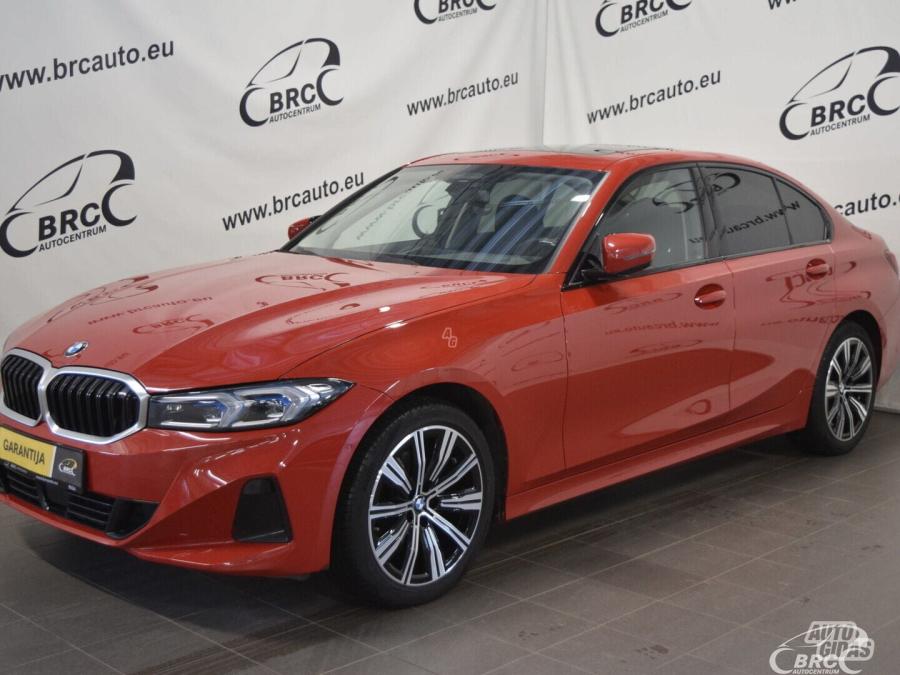 Sarkans BMW 320 2023 Rīga, ar dzinēja tilpumu 2.00 L un nobraukumu 38 tūkst. km par 32500 €, foto 1 vietnē AUTOMOTO.COM.LV