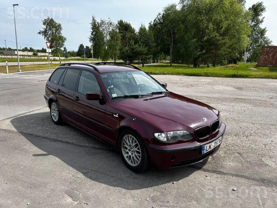 Red BMW 320 2001 in Liepaja, with an engine capacity of 2.00 L and mileage of 445 thousand km for 1000 €, photo 4 on AUTOMOTO.COM.LV