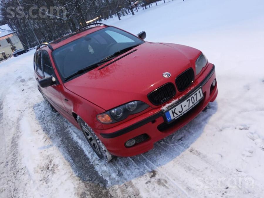 Sarkans BMW 320 2001 Valmiera, ar dzinēja tilpumu 2.00 L un nobraukumu 312 tūkst. km par 2200 €, foto 1 vietnē AUTOMOTO.COM.LV