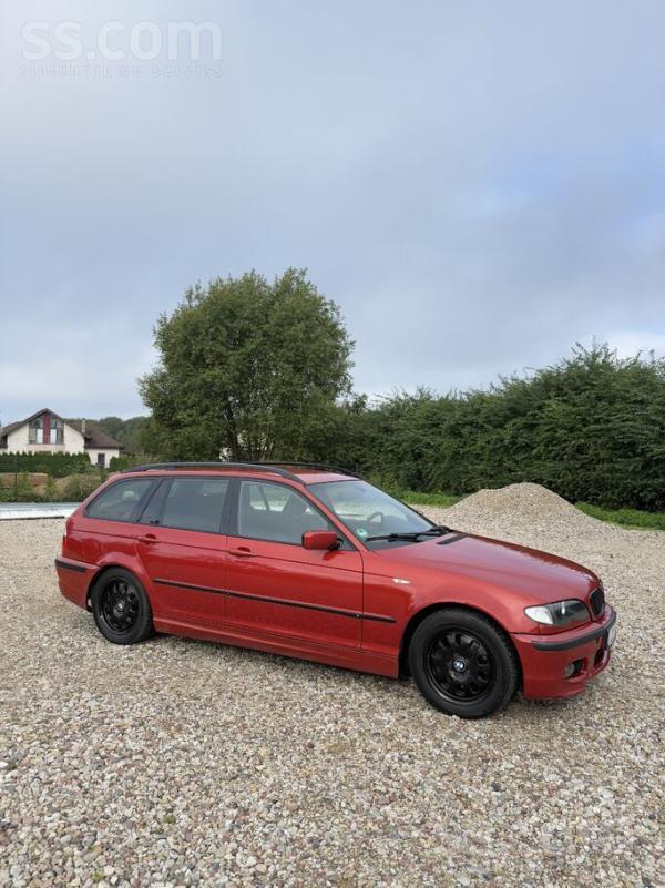 Red BMW 320 2002 in Tukums, with an engine capacity of 2.00 L and mileage of 360 thousand km for 1999 €, photo 2 on AUTOMOTO.COM.LV