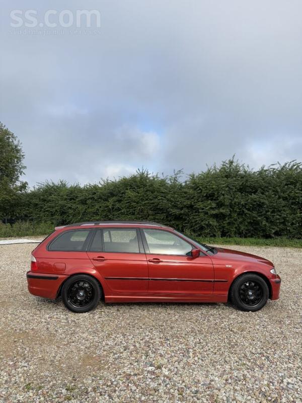 Red BMW 320 2002 in Tukums, with an engine capacity of 2.00 L and mileage of 360 thousand km for 1999 €, photo 4 on AUTOMOTO.COM.LV