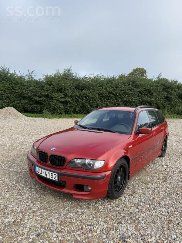 Red BMW 320 2002 in Tukums, with an engine capacity of 2.00 L and mileage of 360 thousand km for 1999 €, photo 10 on AUTOMOTO.COM.LV