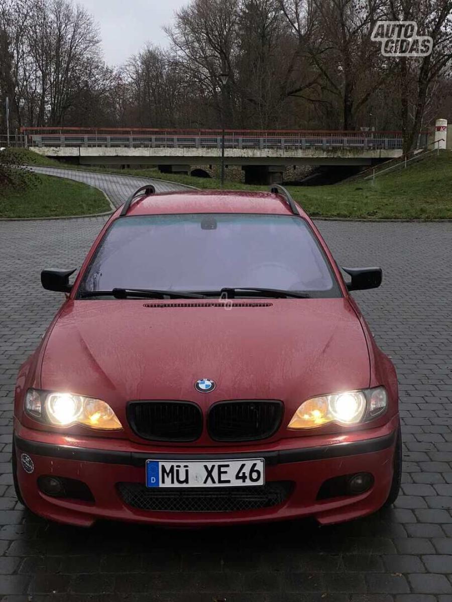 Red BMW 320 2002 in Silute, with an engine capacity of 2.00 L and mileage of 411 thousand km for 2100 €, photo 1 on AUTOMOTO.COM.LV