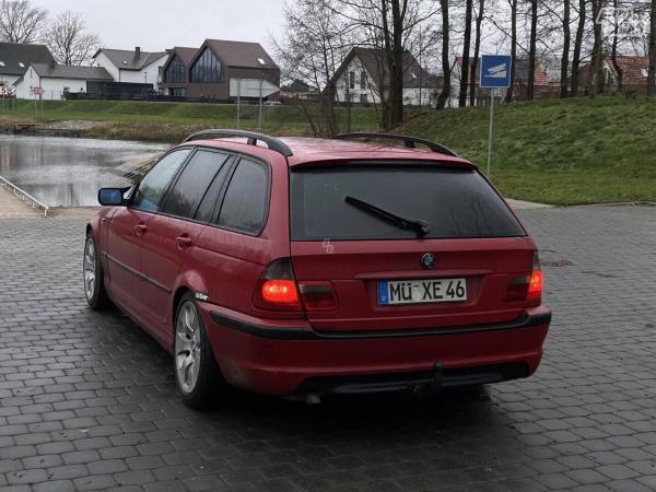 Sarkans BMW 320 2002 Šilutė, ar dzinēja tilpumu 2.00 L un nobraukumu 411 tūkst. km par 2100 €, foto 4 vietnē AUTOMOTO.COM.LV