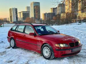 Red BMW 320 2003 in Vilnius, with an engine capacity of 2.20 L and mileage of 430 thousand km for 2250 €, photo  on AUTOMOTO.COM.LV