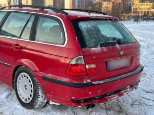 Red BMW 320 2003 in Vilnius, with an engine capacity of 2.20 L and mileage of 430 thousand km for 2250 €, photo 7 on AUTOMOTO.COM.LV