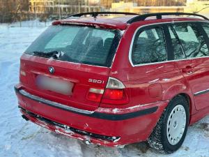 Red BMW 320 2003 in Vilnius, with an engine capacity of 2.20 L and mileage of 430 thousand km for 2250 €, photo 8 on AUTOMOTO.COM.LV