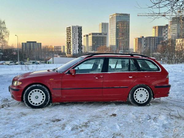 Sarkans BMW 320 2003 Viļņa, ar dzinēja tilpumu 2.20 L un nobraukumu 430 tūkst. km par 2250 €, foto 9 vietnē AUTOMOTO.COM.LV