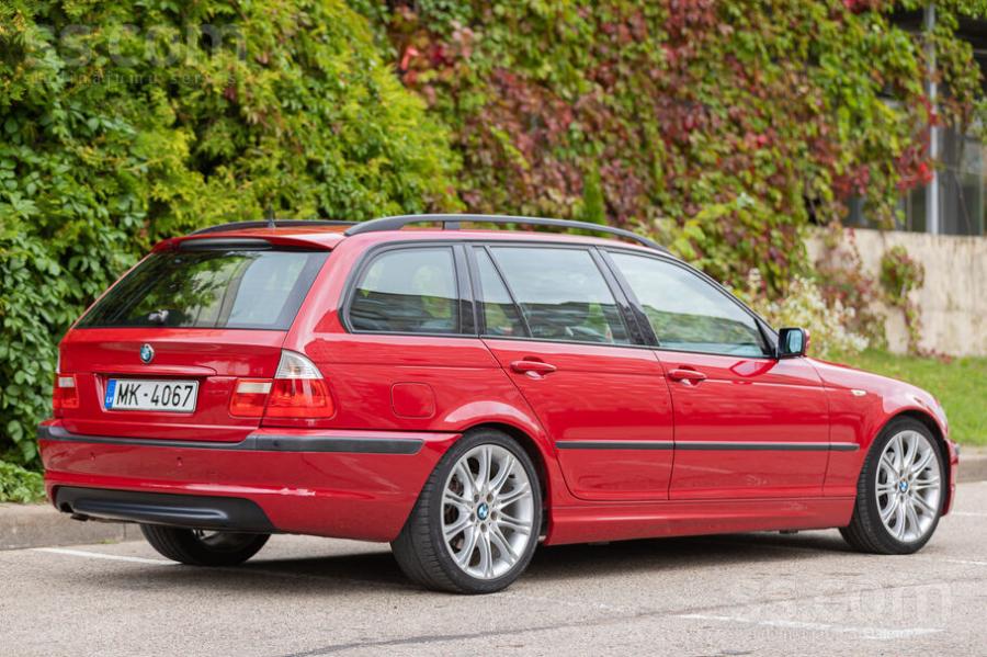 Red BMW 320 2005 in Riga, with an engine capacity of 2.00 L and mileage of 380 thousand km for 4300 €, photo 5 on AUTOMOTO.COM.LV