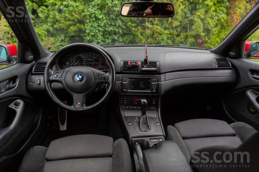 Red BMW 320 2005 in Riga, with an engine capacity of 2.00 L and mileage of 380 thousand km for 4300 €, photo 6 on AUTOMOTO.COM.LV
